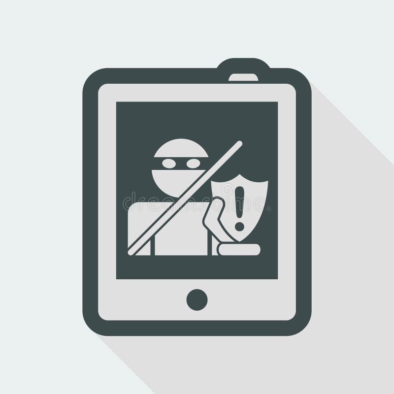 Tablet safety stock vector. Illustration of approved - 117822476