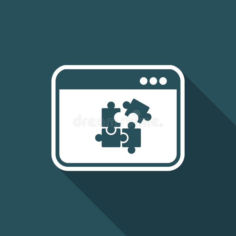 Team application flat icon stock vector. Illustration of application ...