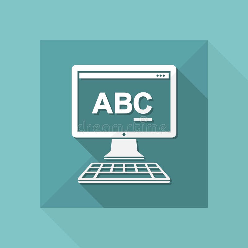 Text editor software icon stock vector. Illustration of book - 119149355