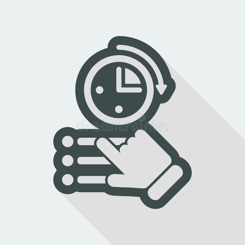 Time for test stock vector. Illustration of cost, question - 117822623