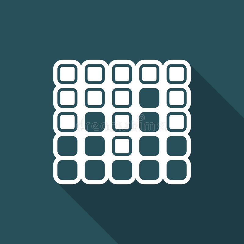 Vector Illustration of Single Isolated Equalizer Icon Stock Vector ...