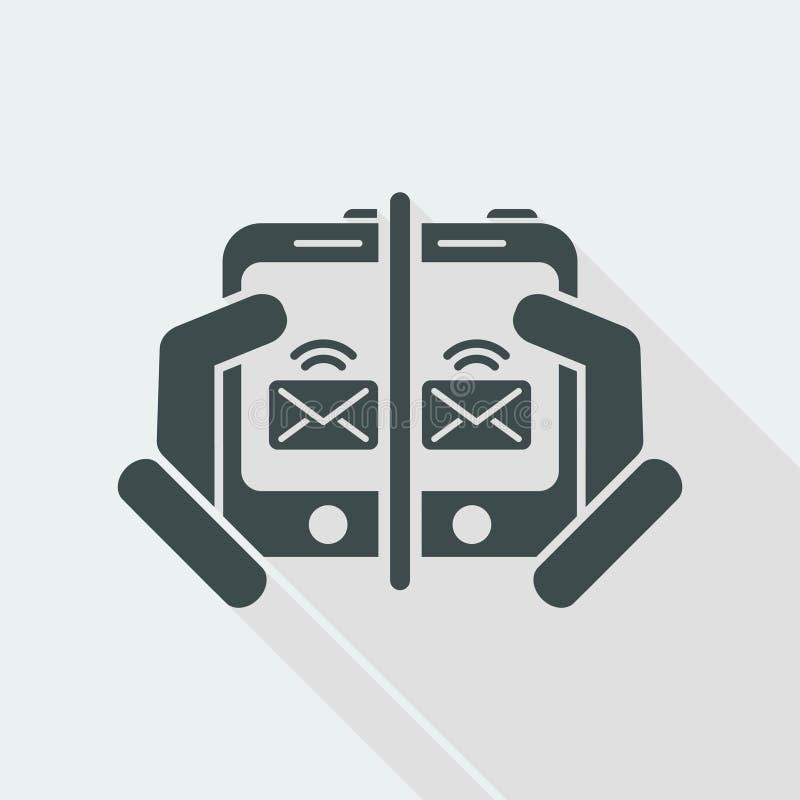 Web message icon stock vector. Illustration of connection - 117818247