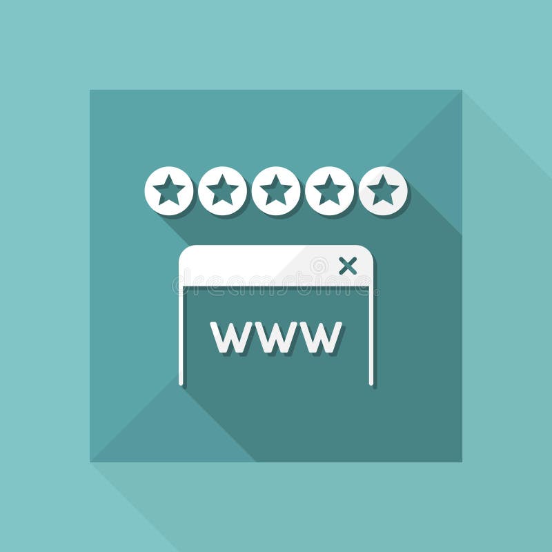 Web rating stock illustration. Illustration of opinion - 119155703