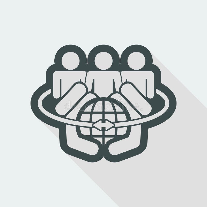 World connection stock vector. Illustration of internet - 117821695