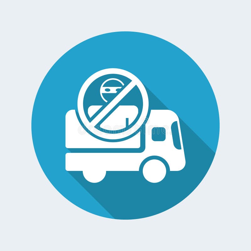 Security transport icon stock vector. Illustration of icon - 96396282