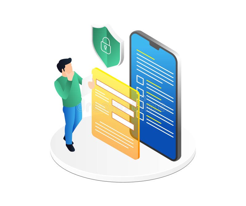 Flat Isometric Concept Illustration. Advanced Technology of Cnc ... Flat Isometric Concept Illustration. Advanced Technology of Cnc ...