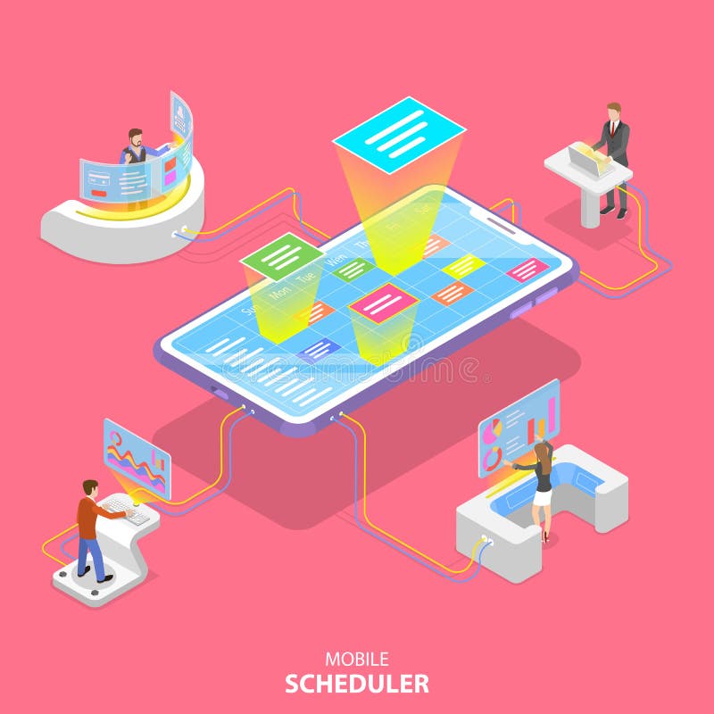 Web Scheduler Stock Illustrations – 8,016 Web Scheduler Stock ...