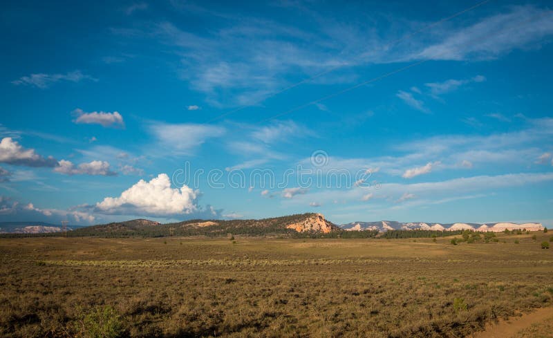 Flat land in Utah stock photo. Image of nature, states - 130603760