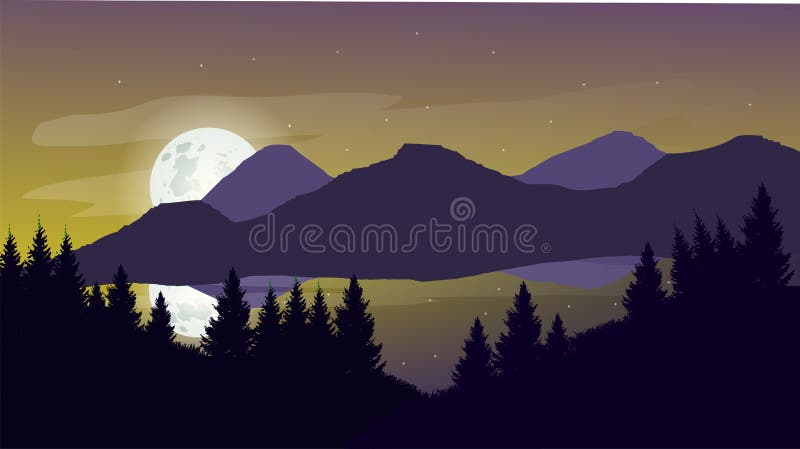 Mount Evening Stock Illustrations – 1,321 Mount Evening Stock ...