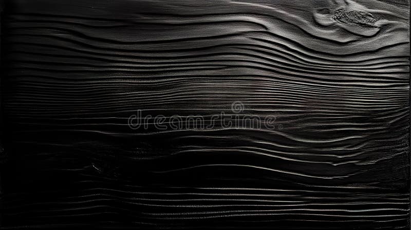 A Flat Lay Background Showcasing a Smooth Black Wood Texture ...