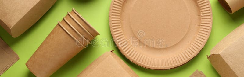 Flat Lay Composition with Eco Friendly Products on Light Green ...