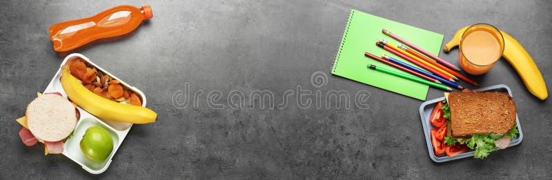 293 School Lunch Box Banner Stock Photos - Free & Royalty-Free Stock ...