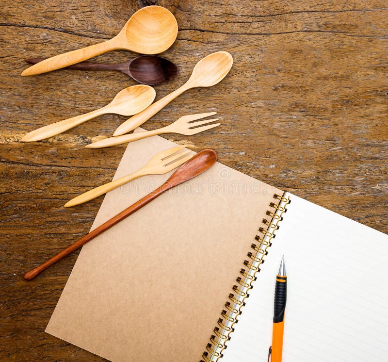 Flat lay for cooking note stock image. Image of note - 67195739