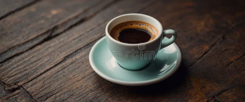 Flat Lay of Espresso Cup with Chocolate on Saucer Coffee Break Concept ...