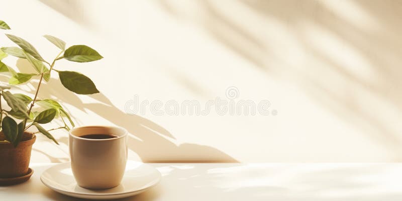 Artisanal Coffee Shop Flat Lay Atmosphere Stock Image - Image of coffee ...