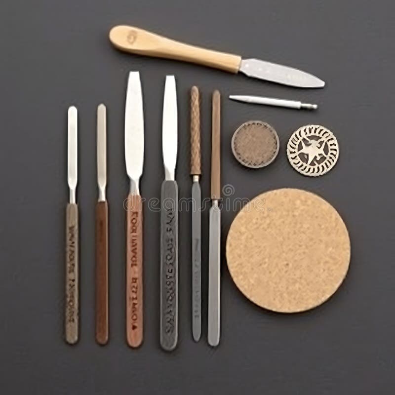 A Flat Lay Image of a Set of Different Types of Files and Rasps ...