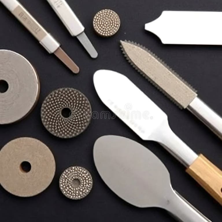 A Flat Lay Image of a Set of Different Types of Files and Rasps ...