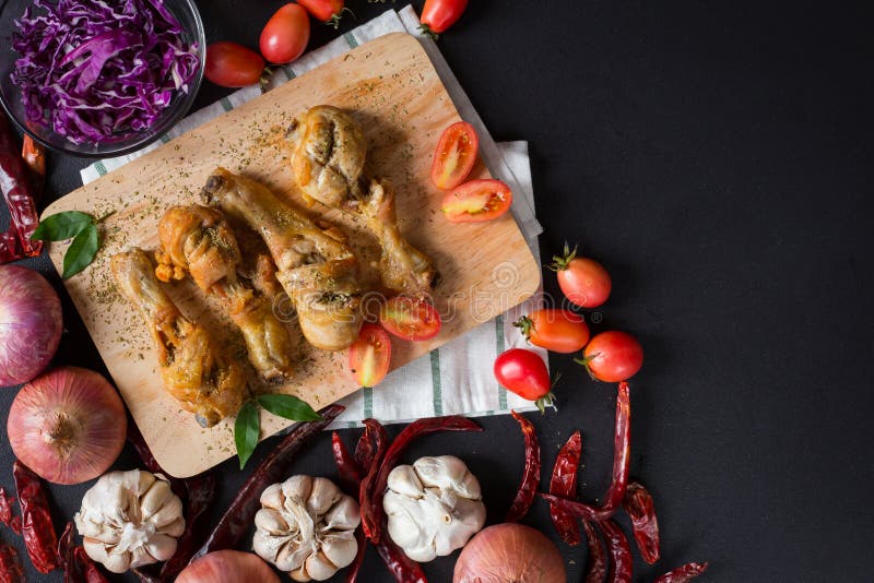 Flat lay kitchen concept stock image. Image of gourmet - 117895817