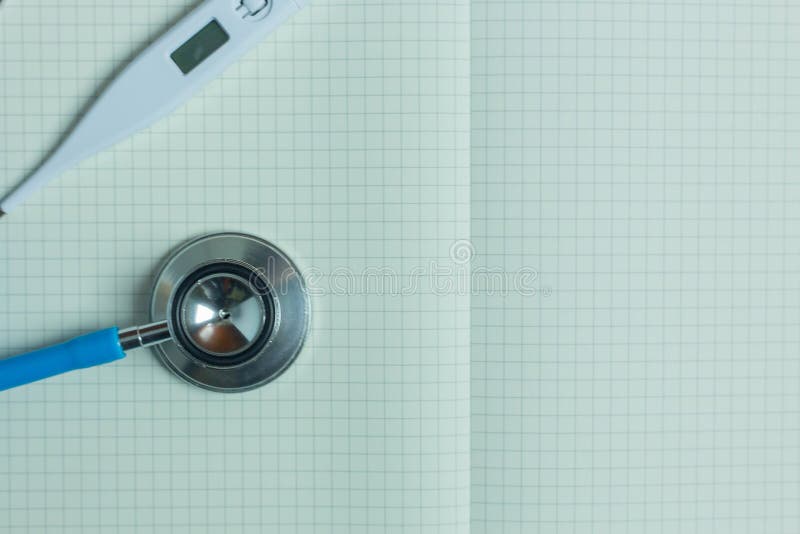 Flat Lay Medical Tools Top View Space Idea Stock Photo - Image of ...