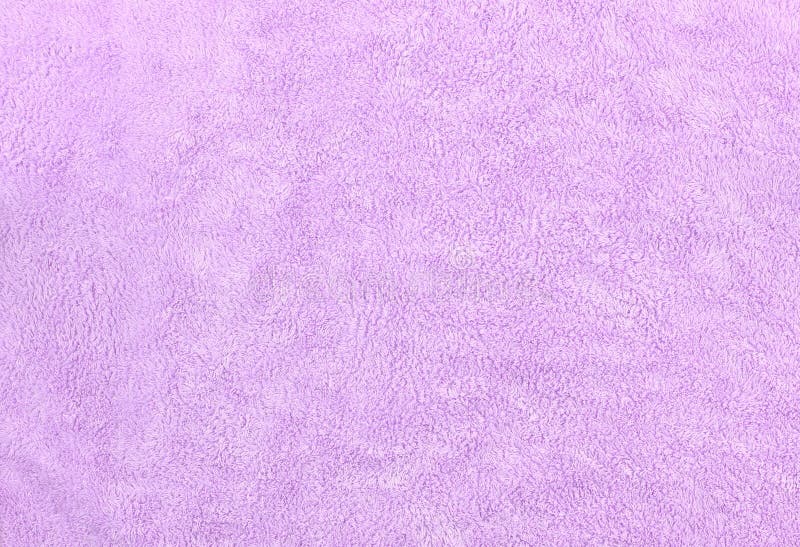Flat Lay of Purple Fluffy Towel Fabric Texture. Blank and Soft Bathroom ...