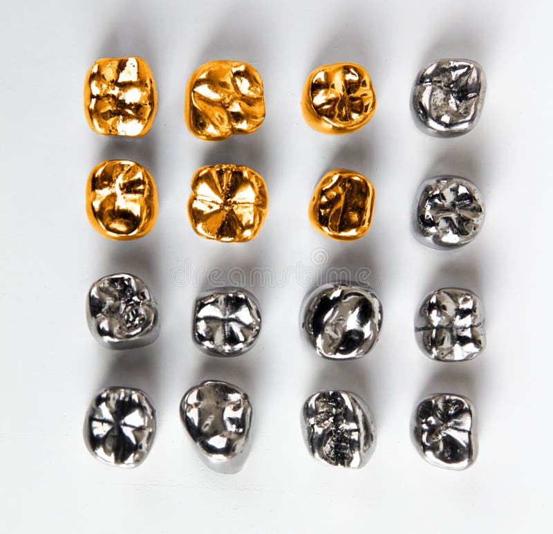 Flat lay tooth crown stock photo. Image of view, crown - 73223596