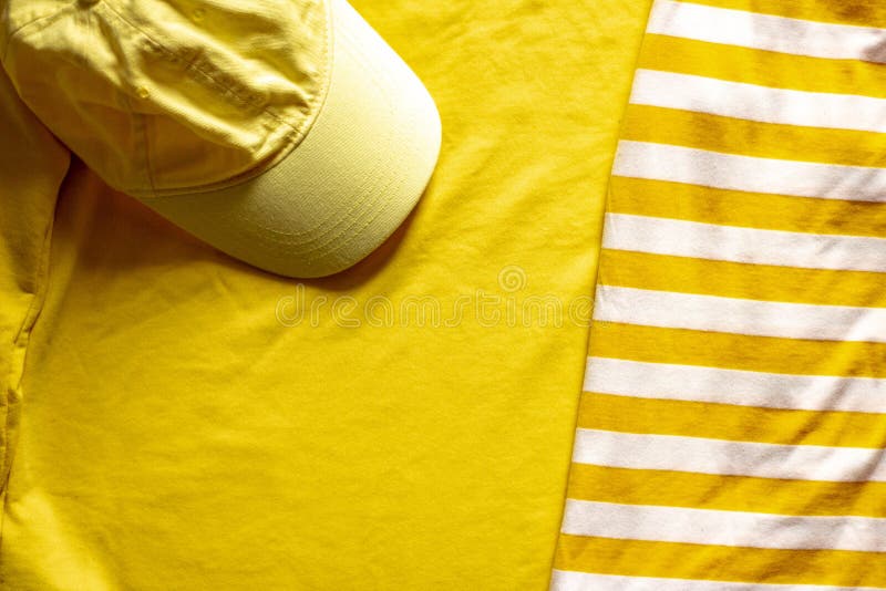 Flat Layout on a Summer Theme Stock Photo - Image of bright, season ...