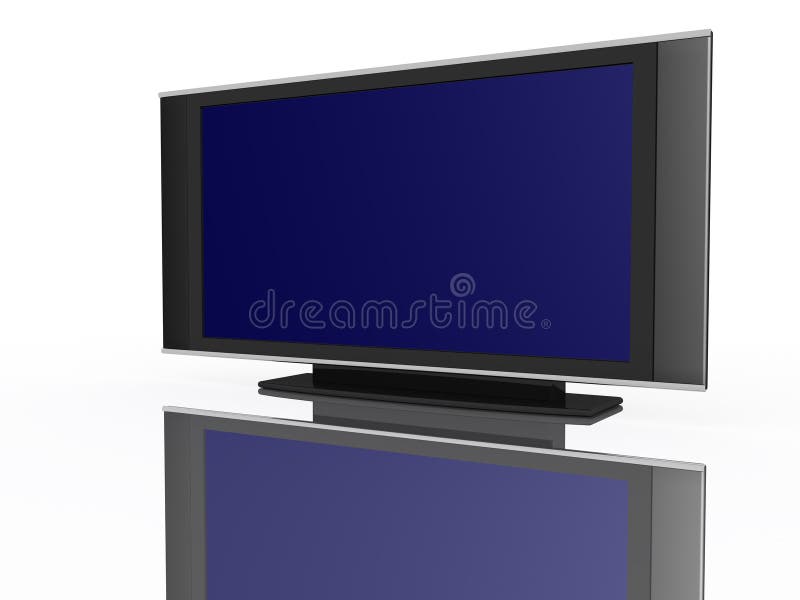 Flat LCD Tv Liquid-Crystal Display Stock Illustration - Illustration of ... Flat LCD Tv Liquid-Crystal Display Stock Illustration - Illustration of ...