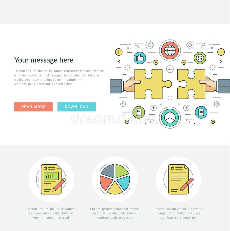 Web Header Banner Puzzle Stock Illustrations – 176 Web Header Banner ...