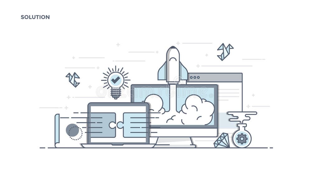 Customizable Solution Stock Illustrations – 2,362 Customizable Solution ...