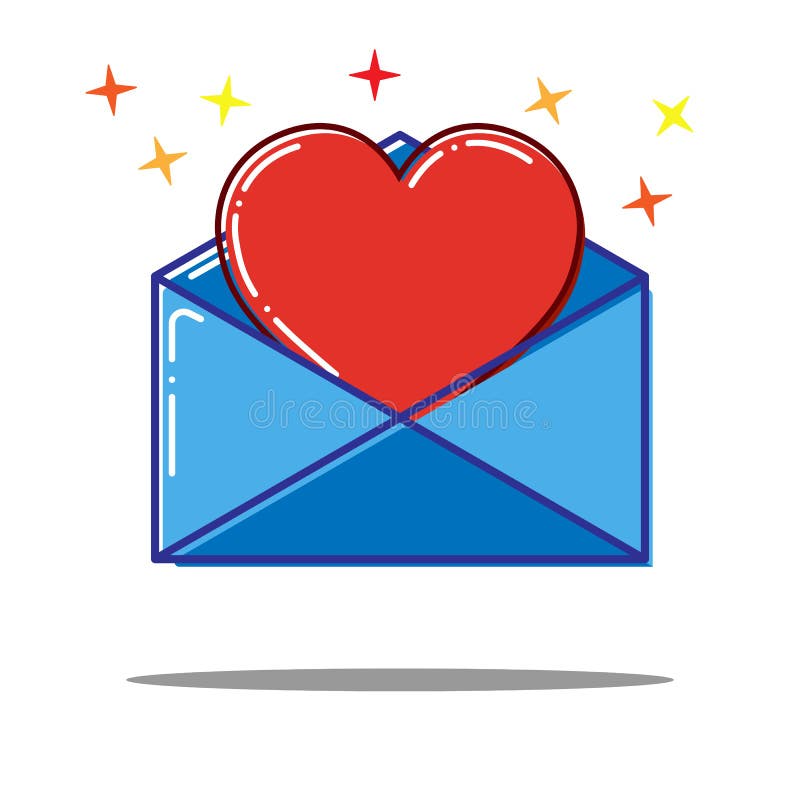 Email Heart Icon Stock Illustrations – 16,816 Email Heart Icon Stock ...