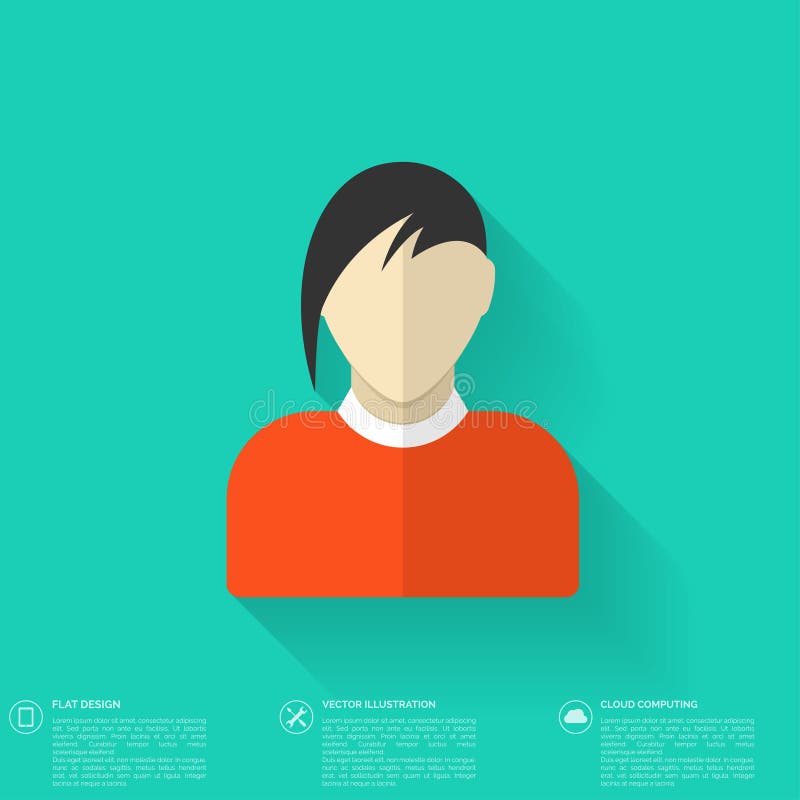 Flat Male Avatar. User Profile Icon. Business Concept. Website Element ...