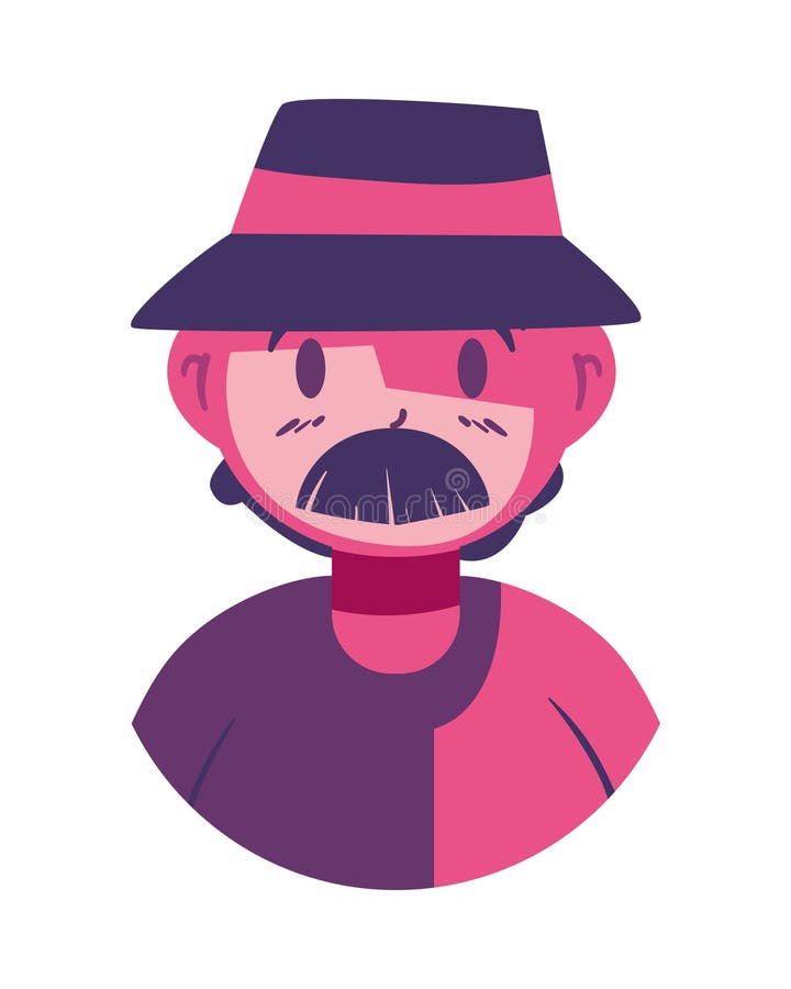 Flat man picture stock vector. Illustration of flat - 273143935