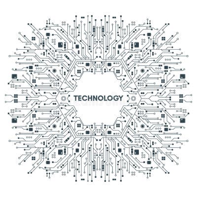 Microelectronics Background Stock Illustrations – 982 Microelectronics ...