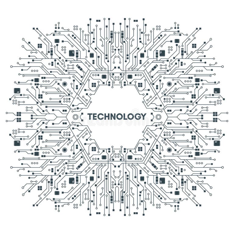 White Circuits Stock Illustrations – 4,646 White Circuits Stock ...
