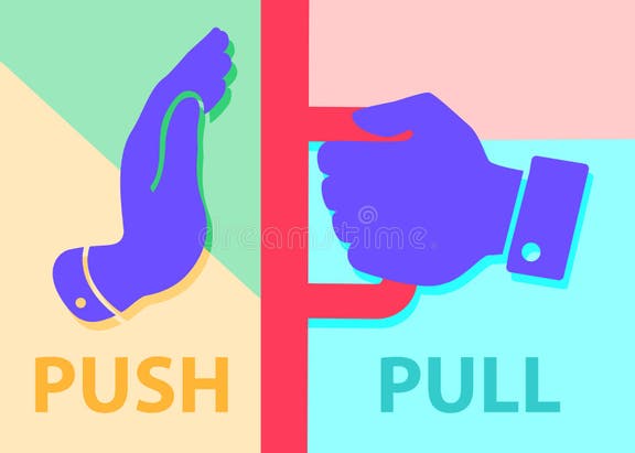 Push Pull Icon Stock Illustrations – 1,627 Push Pull Icon Stock ...