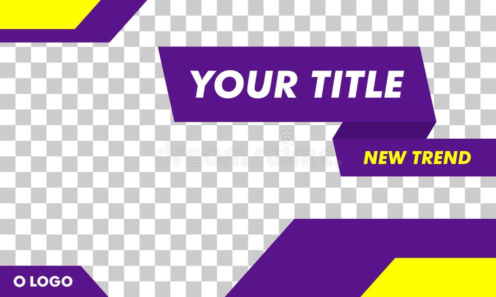 Flat Modern Landscape Web Banner Template Stock Illustration ...