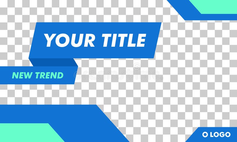 Flat Modern Landscape Web Banner Template Stock Illustration ...