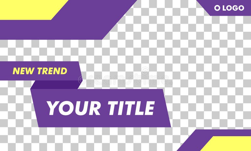 Flat Modern Landscape Web Banner Template Stock Illustration ...