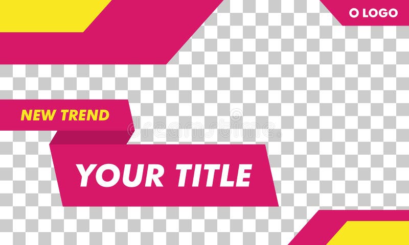 Flat Modern Landscape Web Banner Template Stock Illustration ...