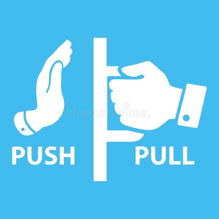 Push Pull Icon Stock Illustrations – 1,627 Push Pull Icon Stock ...
