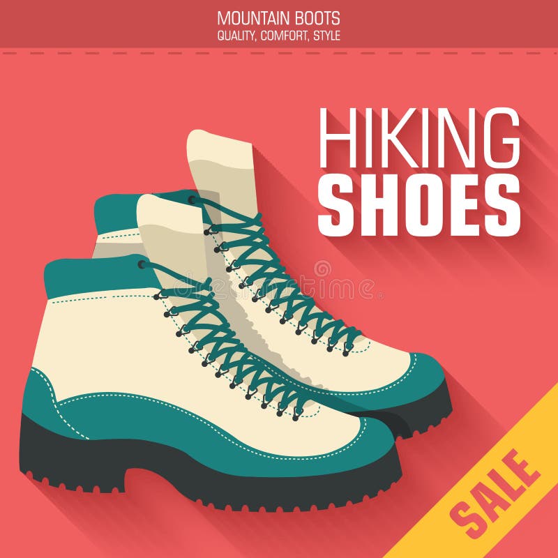 Motorcycle Boots Vector Flat Illustration Stock Vector - Illustration ...