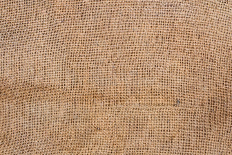 Jute Fabric with Folds, Natural Vintage Background and Texture Stock ...