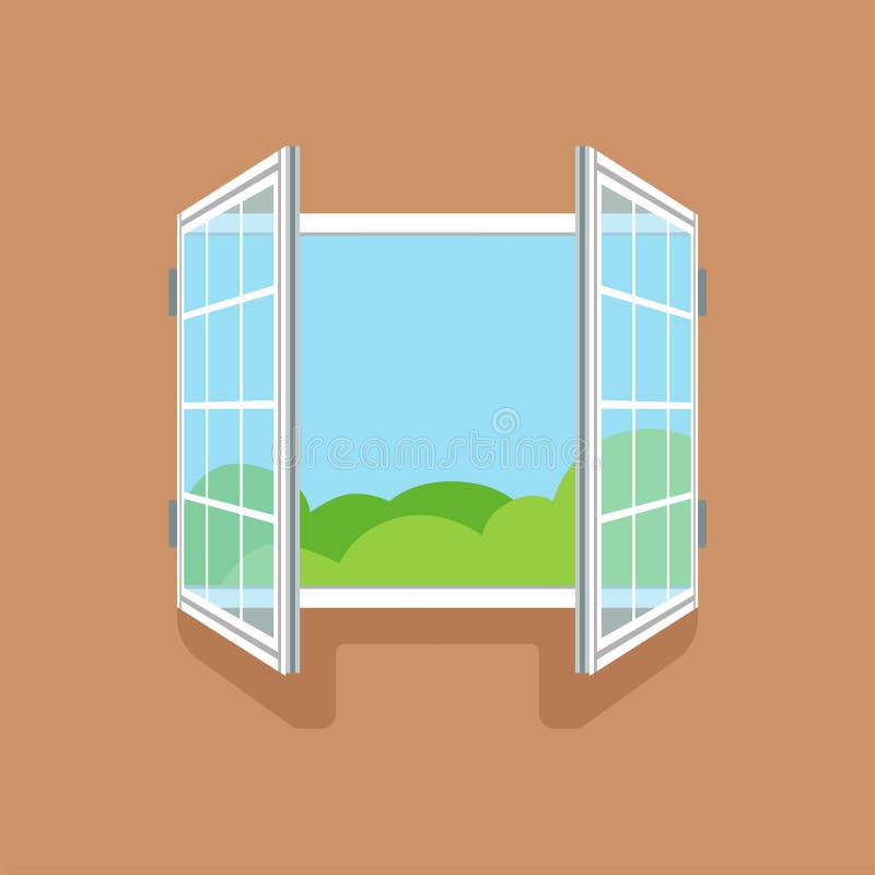 Vector Cartoon Open Window Stock Illustrations – 4,054 Vector Cartoon ...