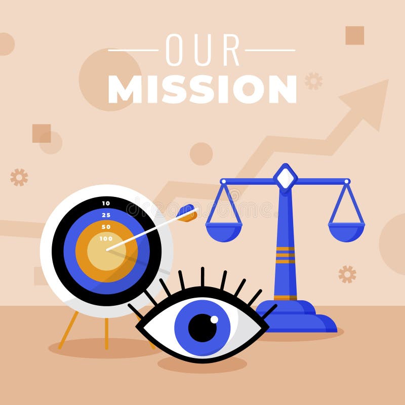Flat Our Mission Concept Vector Illustration. Stock Vector ...