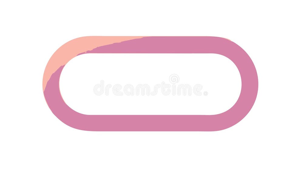 Flat Oval Button Element, UI UX Design, Vector Design Generative AI ...