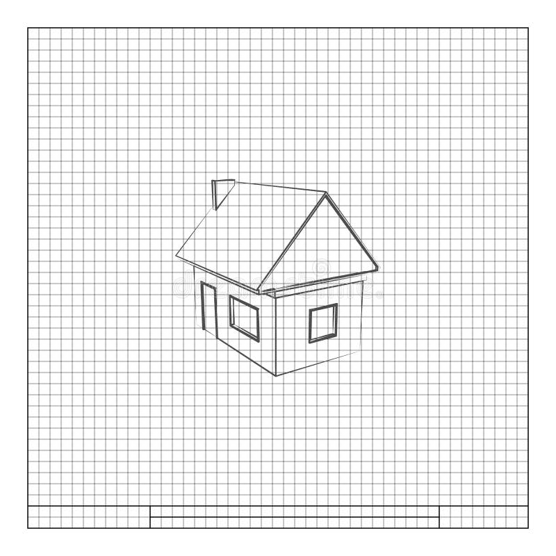 Flat Paper Cut Style Icon of House Model Stock Illustration ... Flat Paper Cut Style Icon of House Model Stock Illustration ...