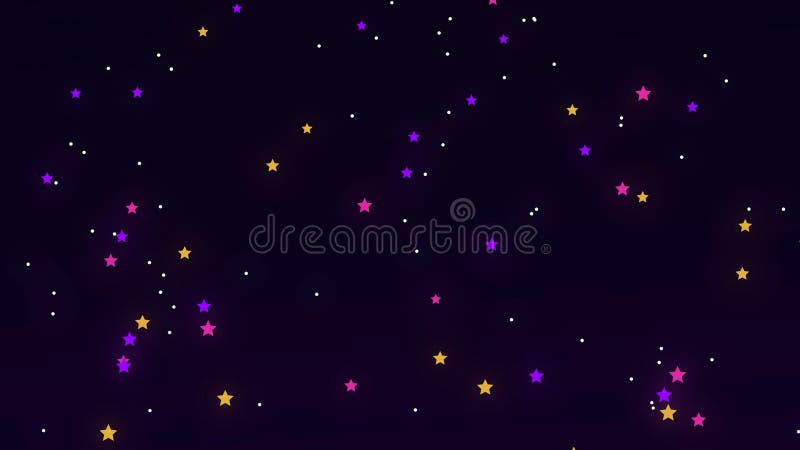 Flat Pattern Background Animation with New Style Effects Stock ...