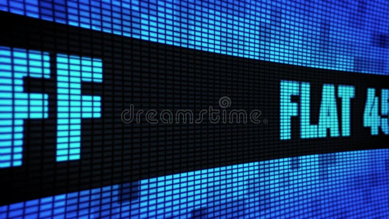 Flat 25 Percent Off Side Text Scrolling LED Wall Pannel Display Sign ...
