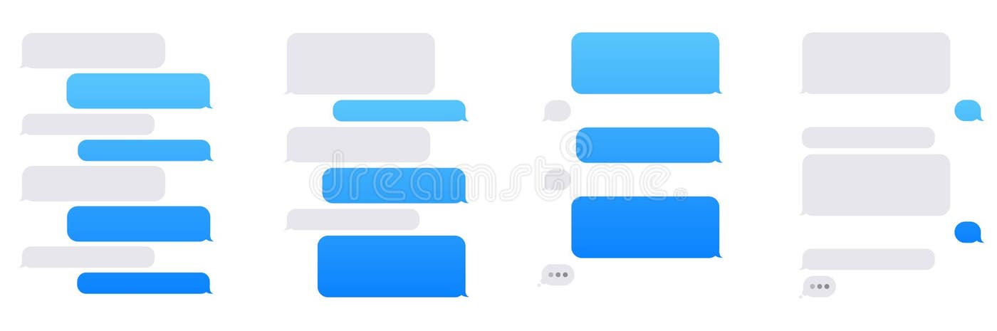 Iphone Grey Message Bubble Stock Illustrations – 13 Iphone Grey Message ...