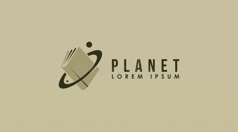 Flat Planet Logo Template Vector Stock Vector - Illustration of company ...